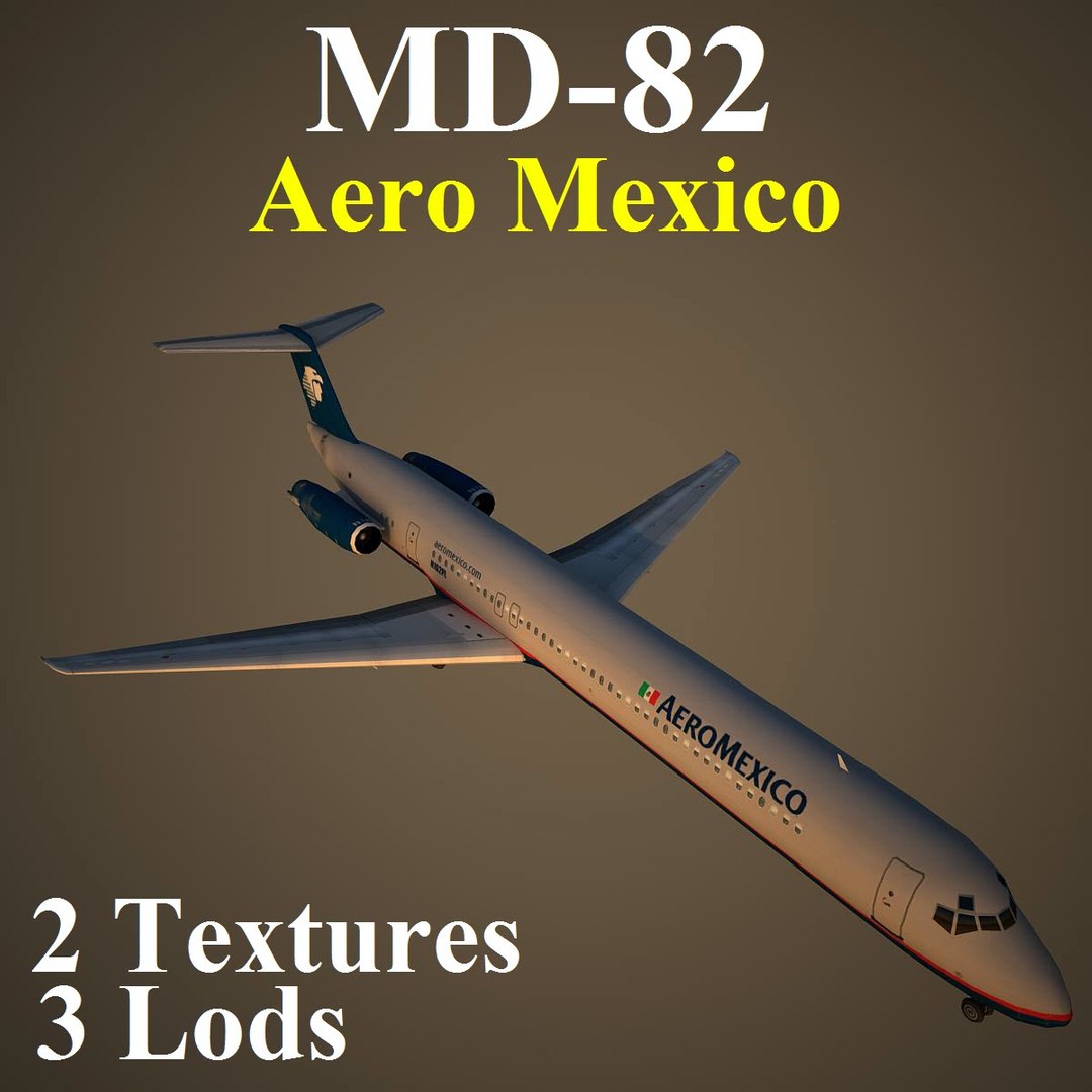 3d Mcdonnell Douglas Amx Model