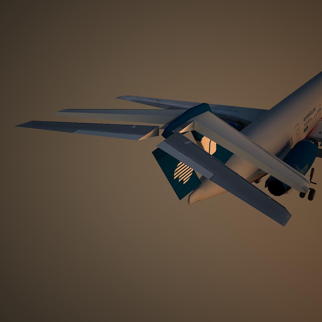 3d Mcdonnell Douglas Amx Model