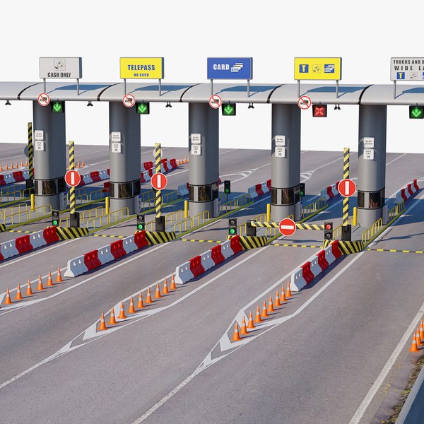 Toll Booth 3D Models for Download | TurboSquid