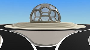 hexagon dome model