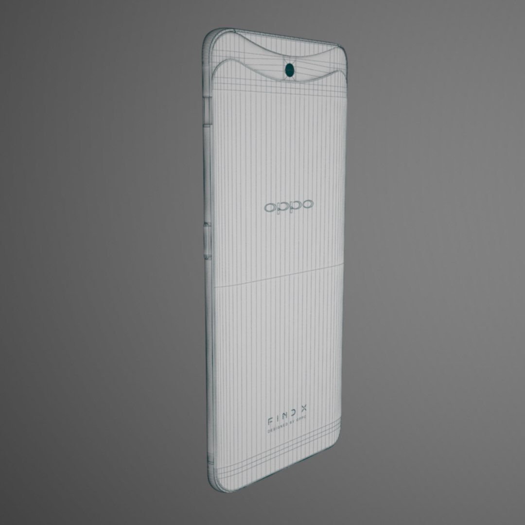 Oppo X 3D - TurboSquid 1309508