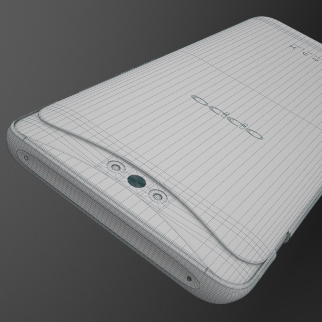 Oppo X 3D - TurboSquid 1309508