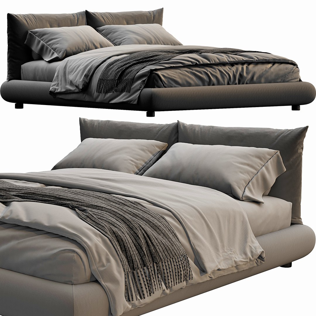 Poliform Dream Bed 3D Model - TurboSquid 1722506