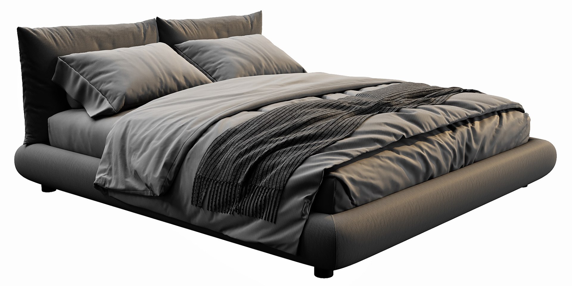 Poliform Dream Bed 3D Model - TurboSquid 1722506