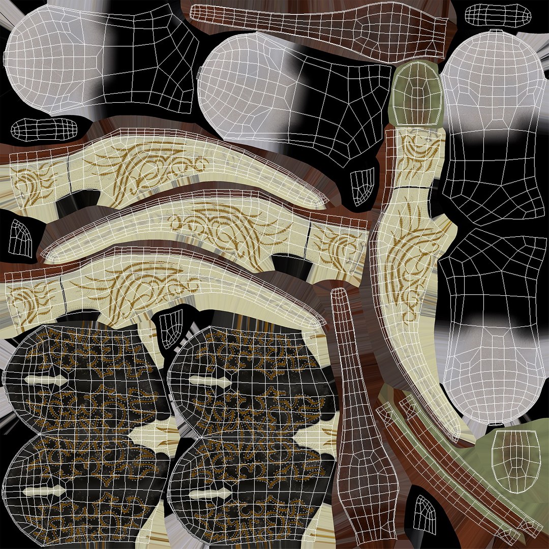 Mexican Guarachero Boots White 3D Model - TurboSquid 2252731