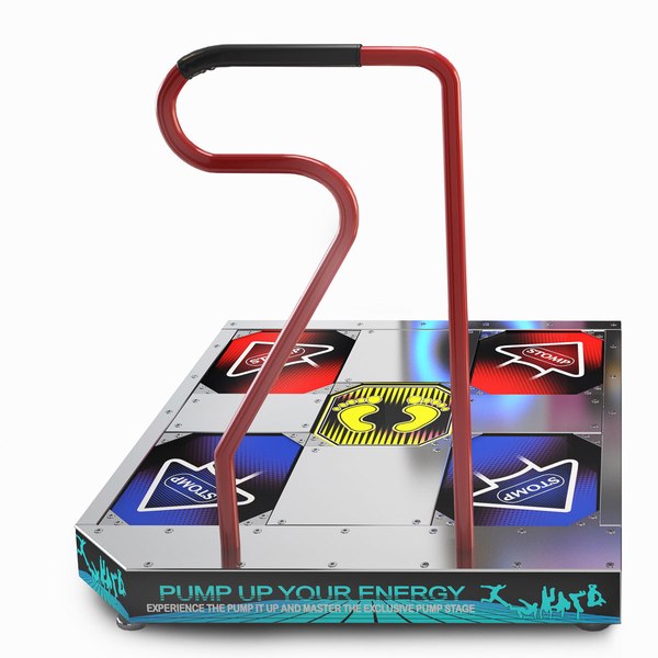 arcade dance machine 3d model