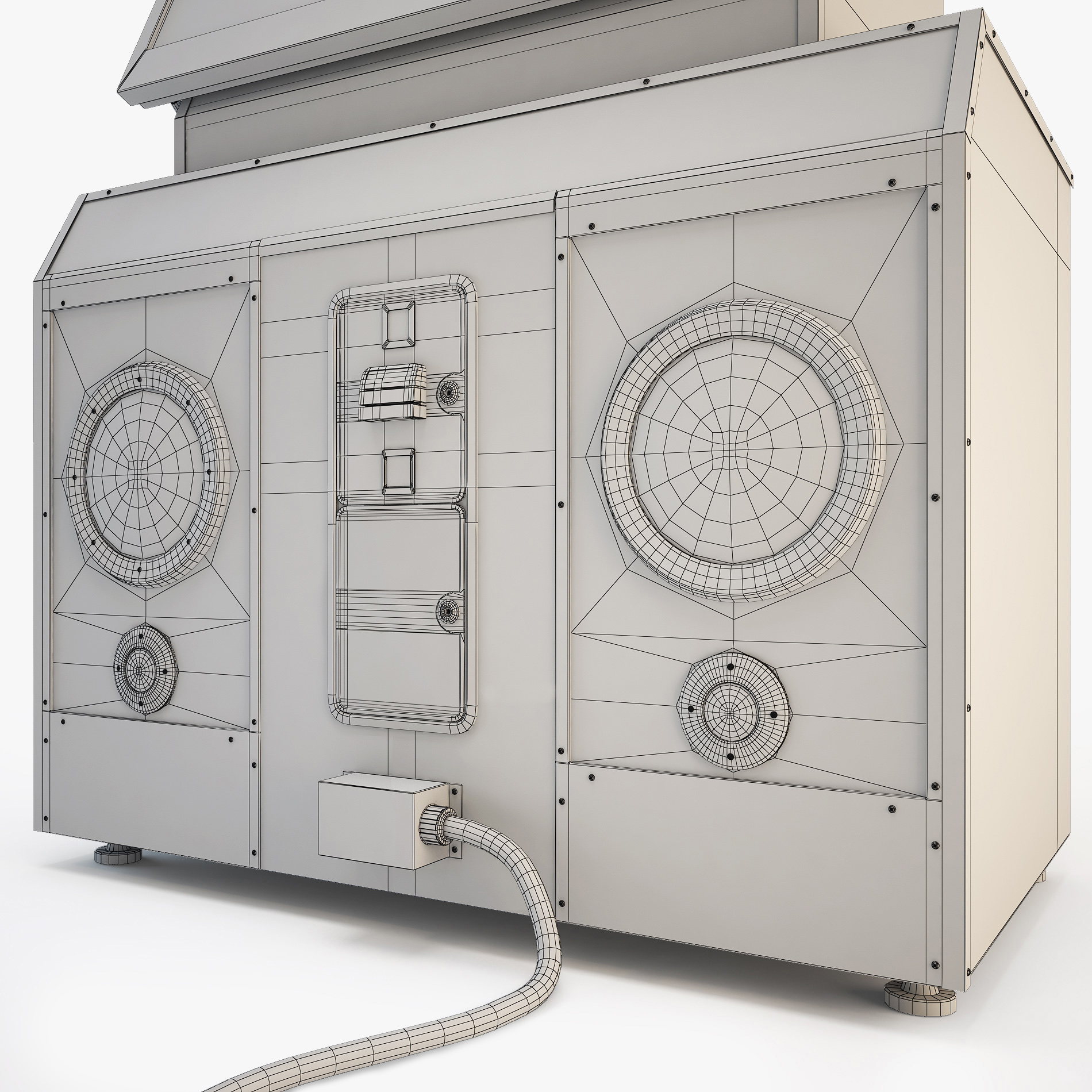 arcade dance machine 3d model