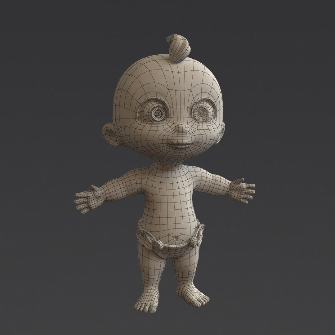 Cute Cartoon Baby Max