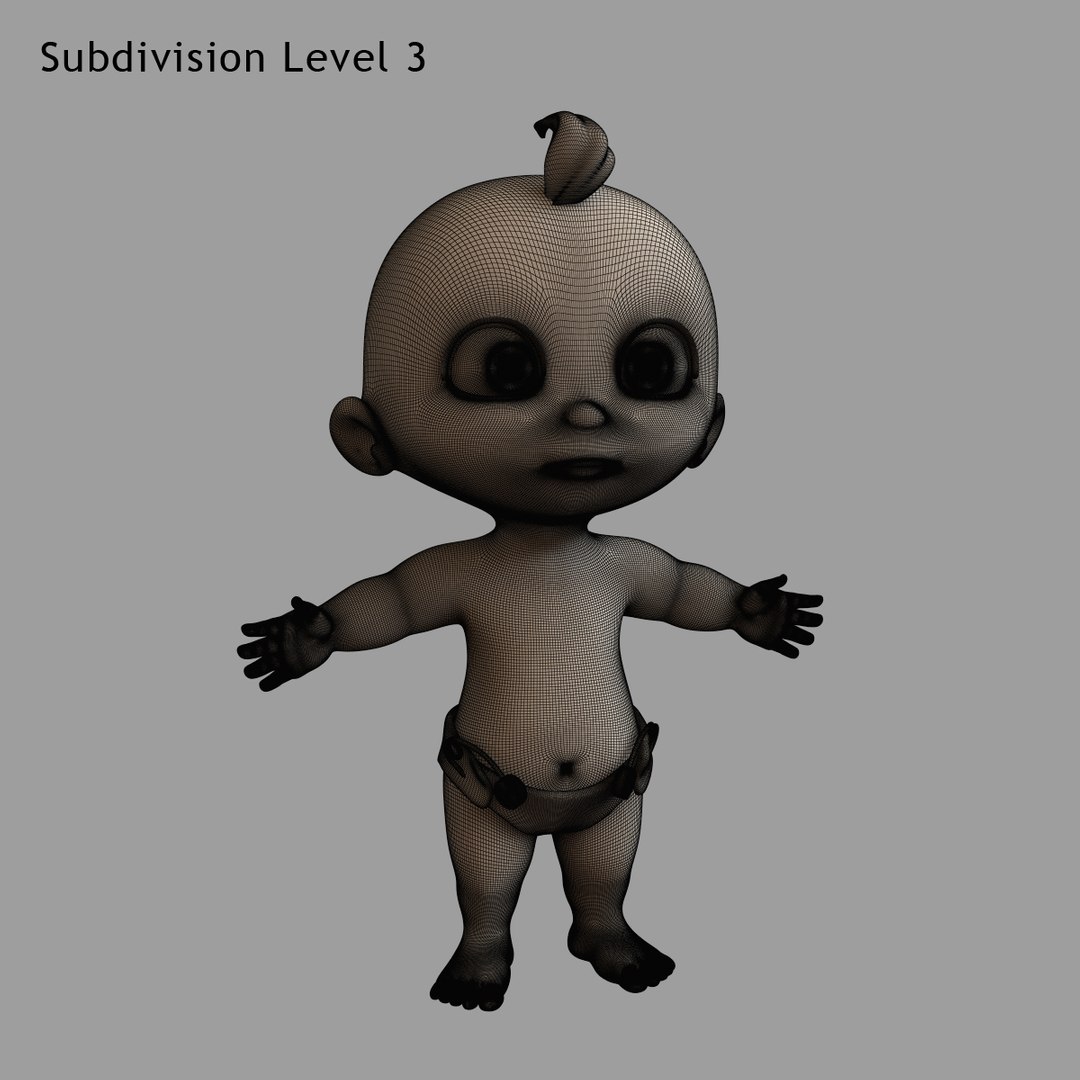 Cute Cartoon Baby Max