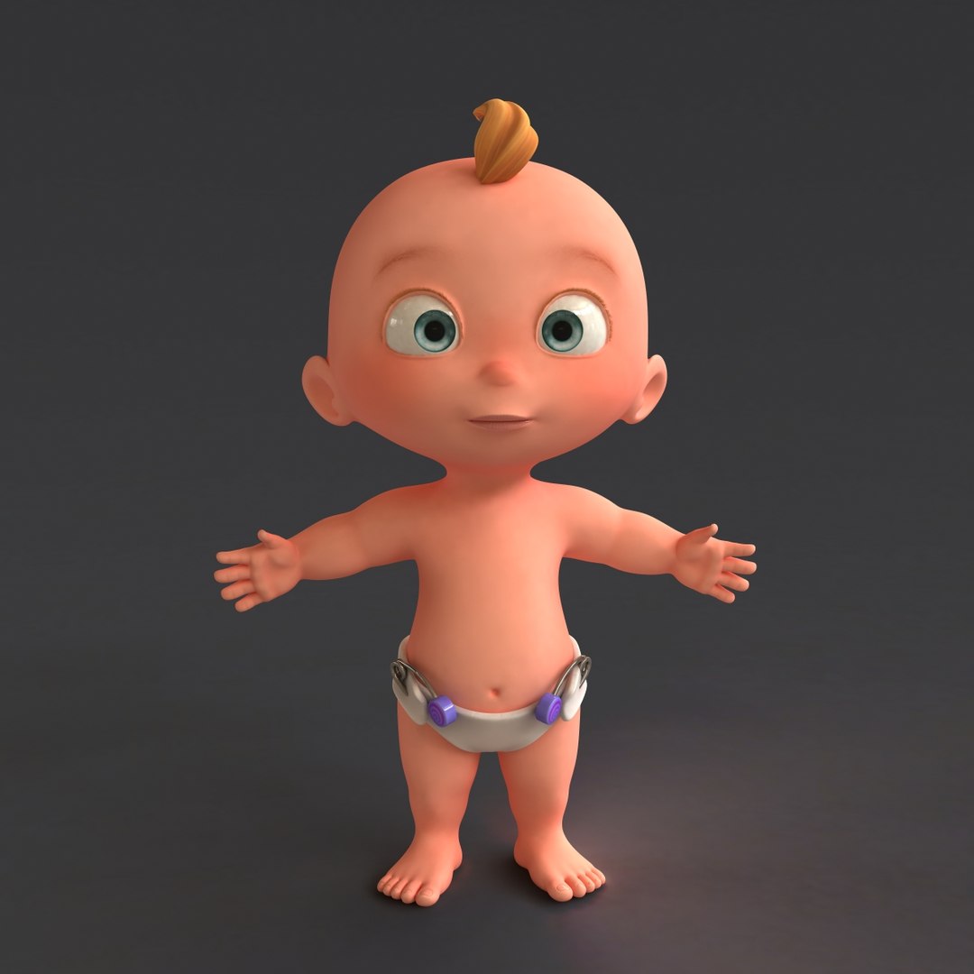 Cute Cartoon Baby Max