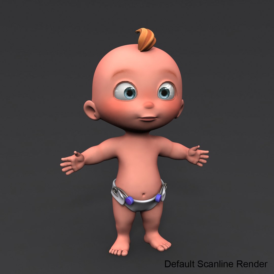 Cute Cartoon Baby Max