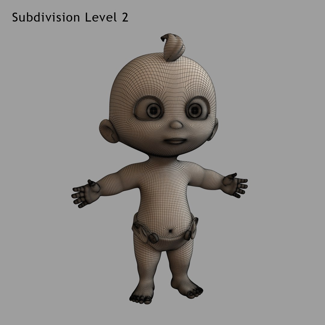 Cute Cartoon Baby Max