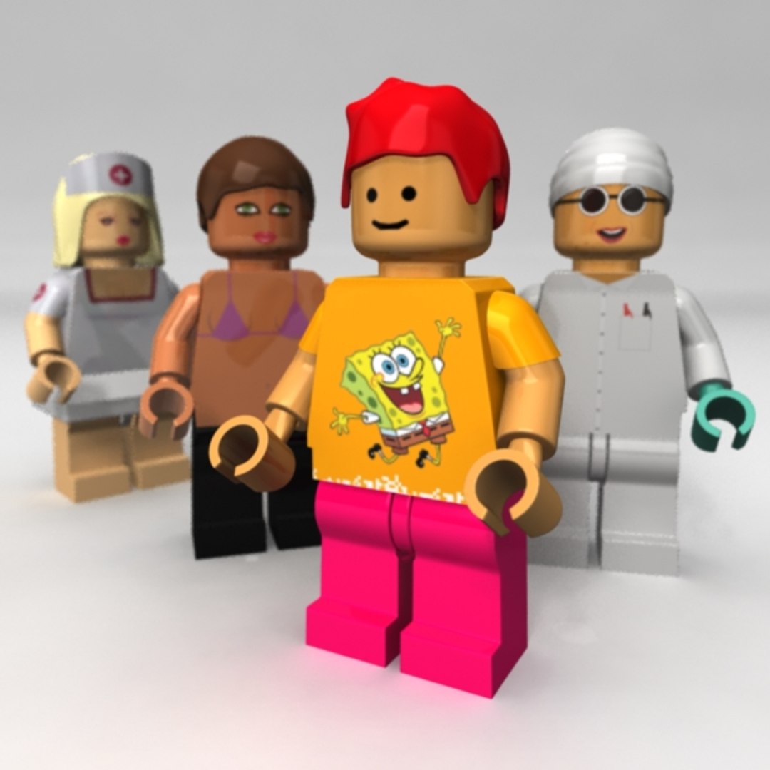 maya lego people