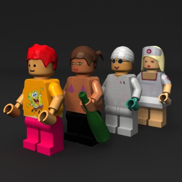 maya lego people