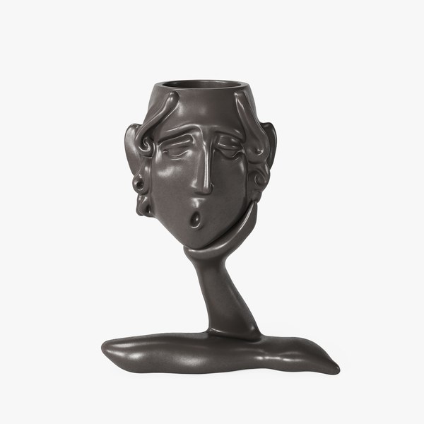 Abstract Figure Statue Pot 2 model - TurboSquid 1958707