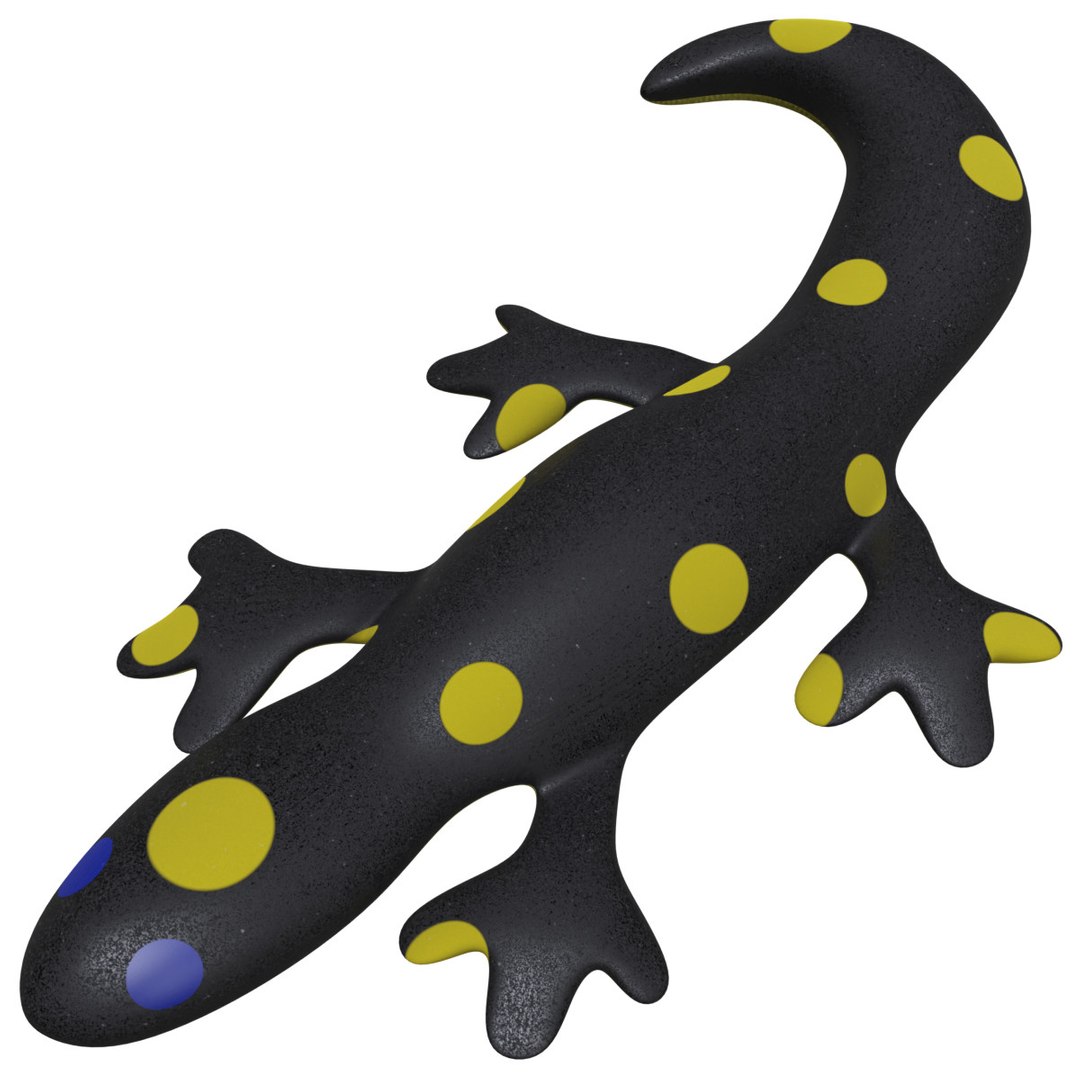 3D Stuffed Salamander Toy Model - TurboSquid 1758175