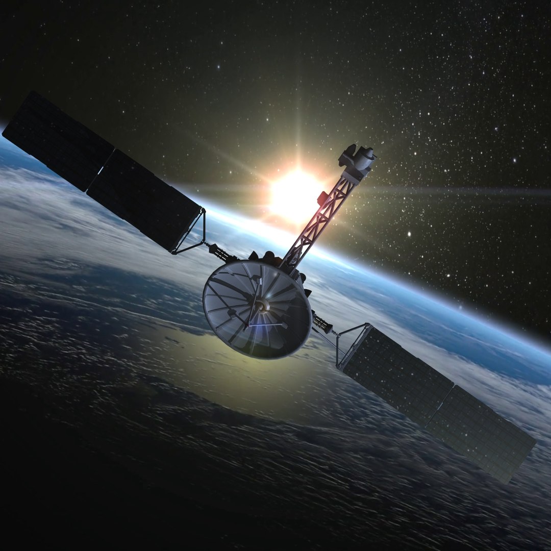 Tactical Satellite Communications 3d Model