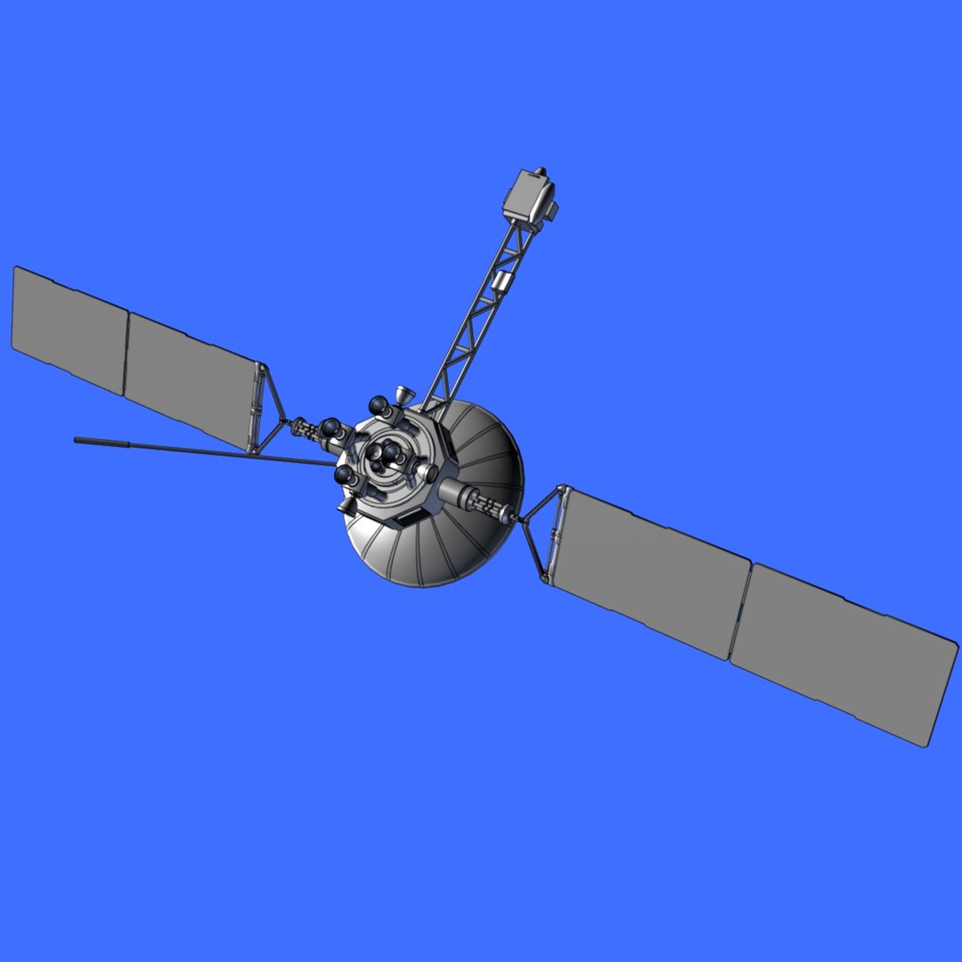 Tactical Satellite Communications 3d Model