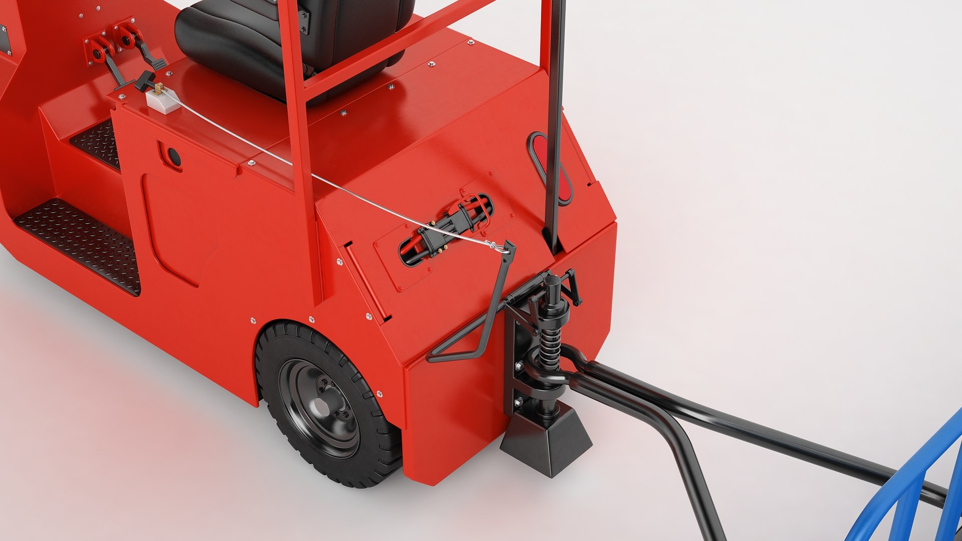 3D Model Electric Industrial Tugger 10 - TurboSquid 1737668