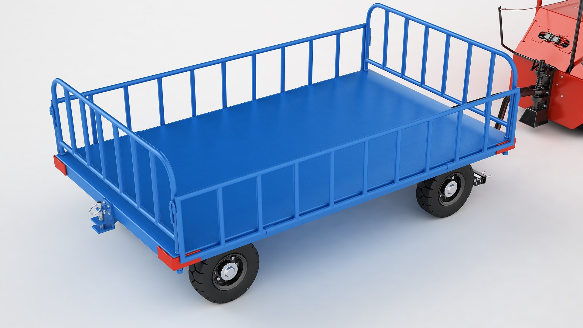 3D Model Electric Industrial Tugger 10 - TurboSquid 1737668