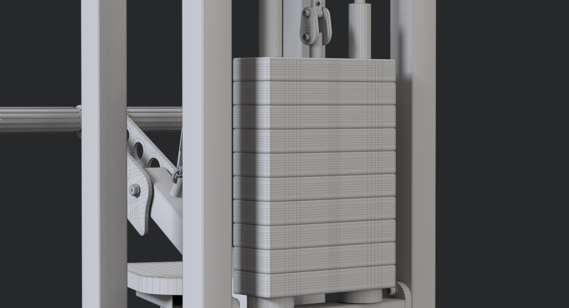 3D Model Chin Dip Assist - TurboSquid 1252181