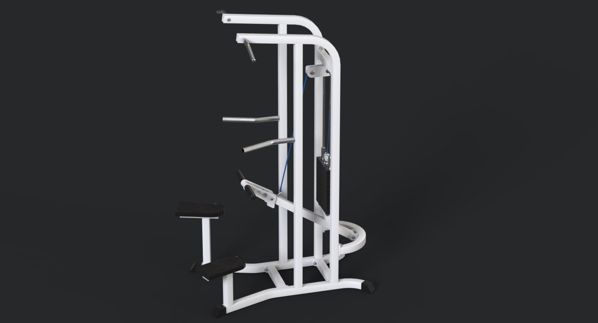 3D Model Chin Dip Assist - TurboSquid 1252181