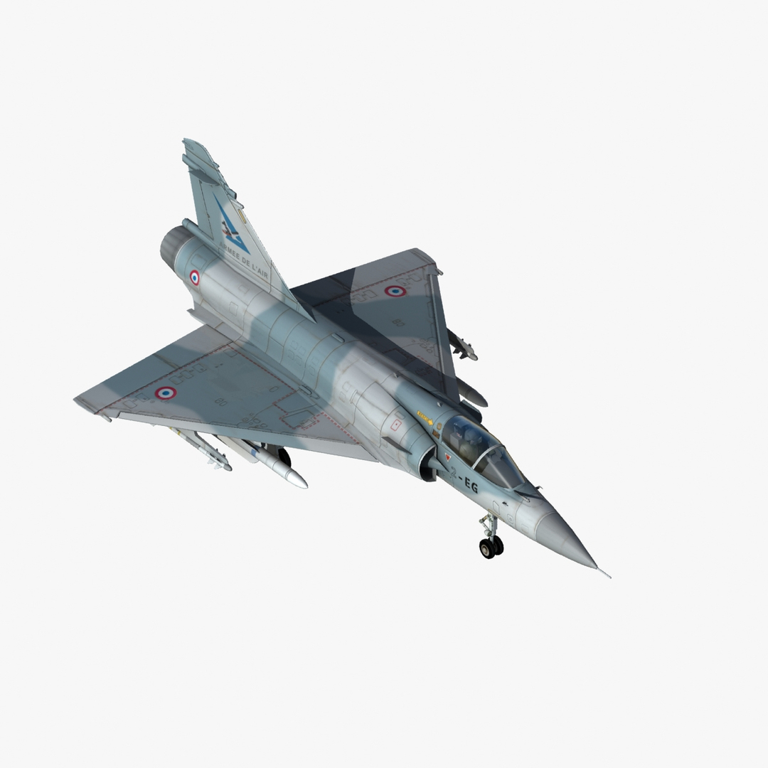 Mirage 2000c Fighter Jet 3d Max