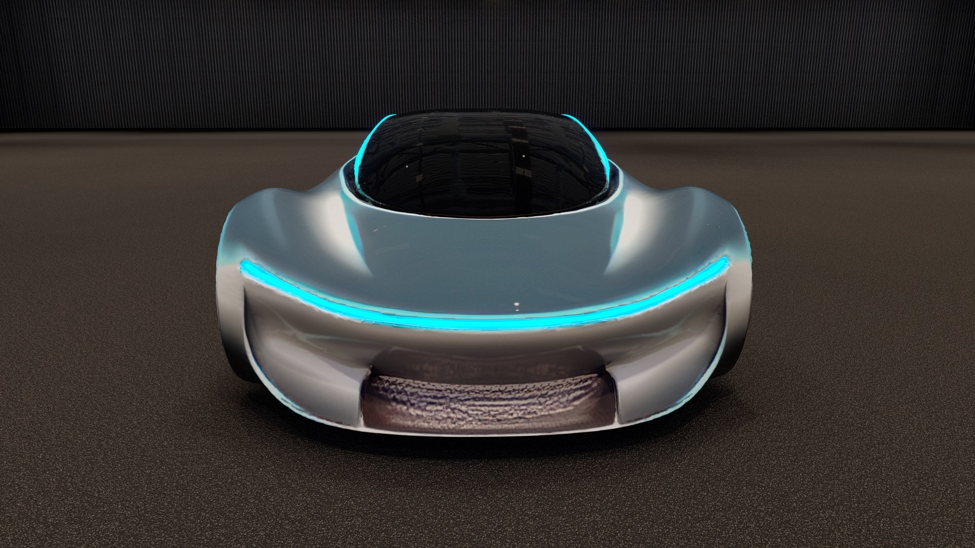 Futuristic Car 3D Model - TurboSquid 2363005