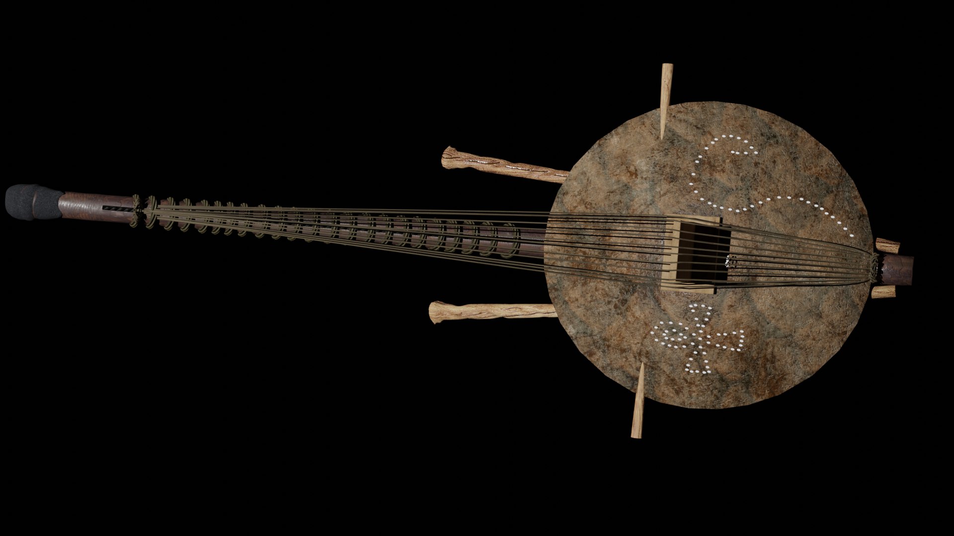 Cora Africain 3D Model - TurboSquid 2211199