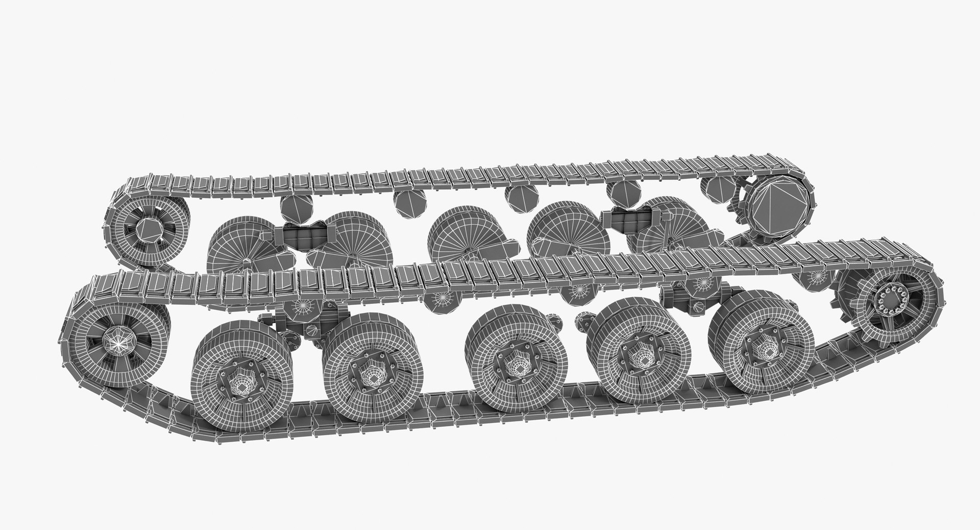 3D Tank Track Pbr Model - TurboSquid 1213209