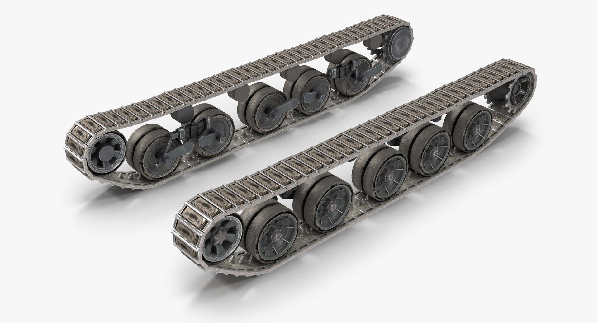 3D Tank Track Pbr Model - TurboSquid 1213209