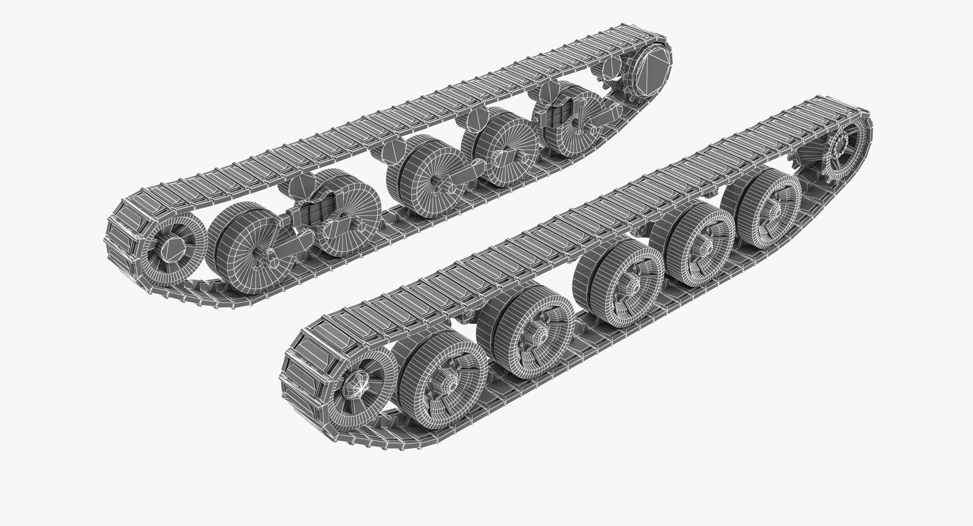 3D Tank Track Pbr Model - TurboSquid 1213209