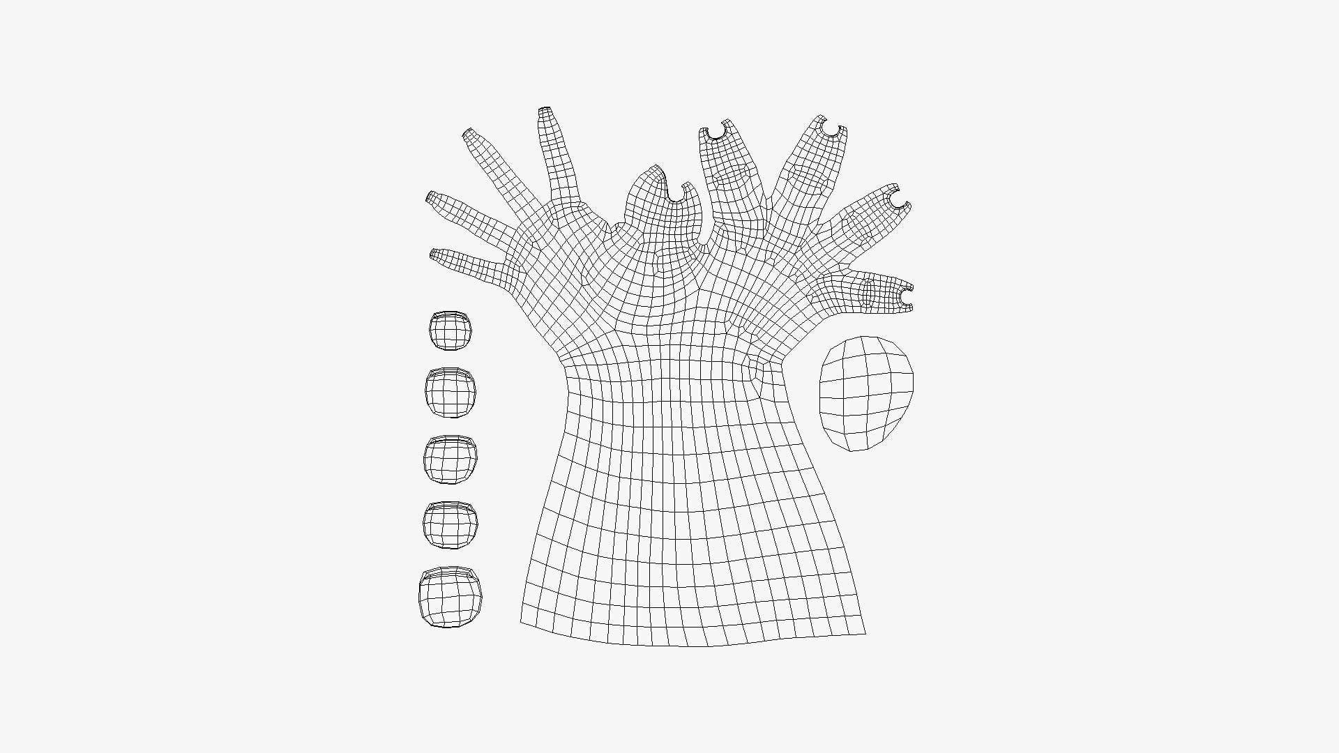 3D HND-021 Baby Hand Animation - TurboSquid 2138361