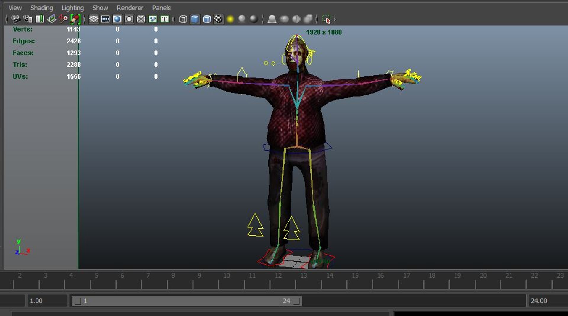 3d Zombie Ready