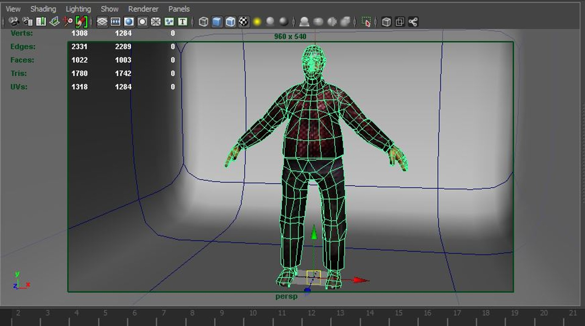 3d Zombie Ready