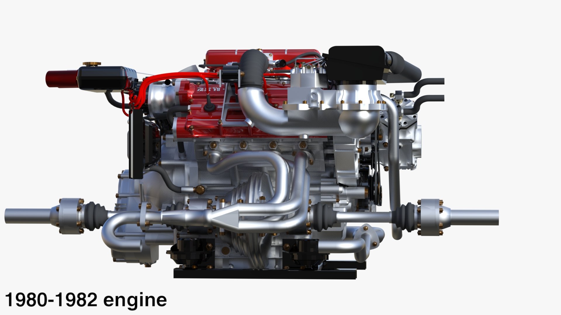 Italian V8 Engine And Internals Pack Model - TurboSquid 1867122
