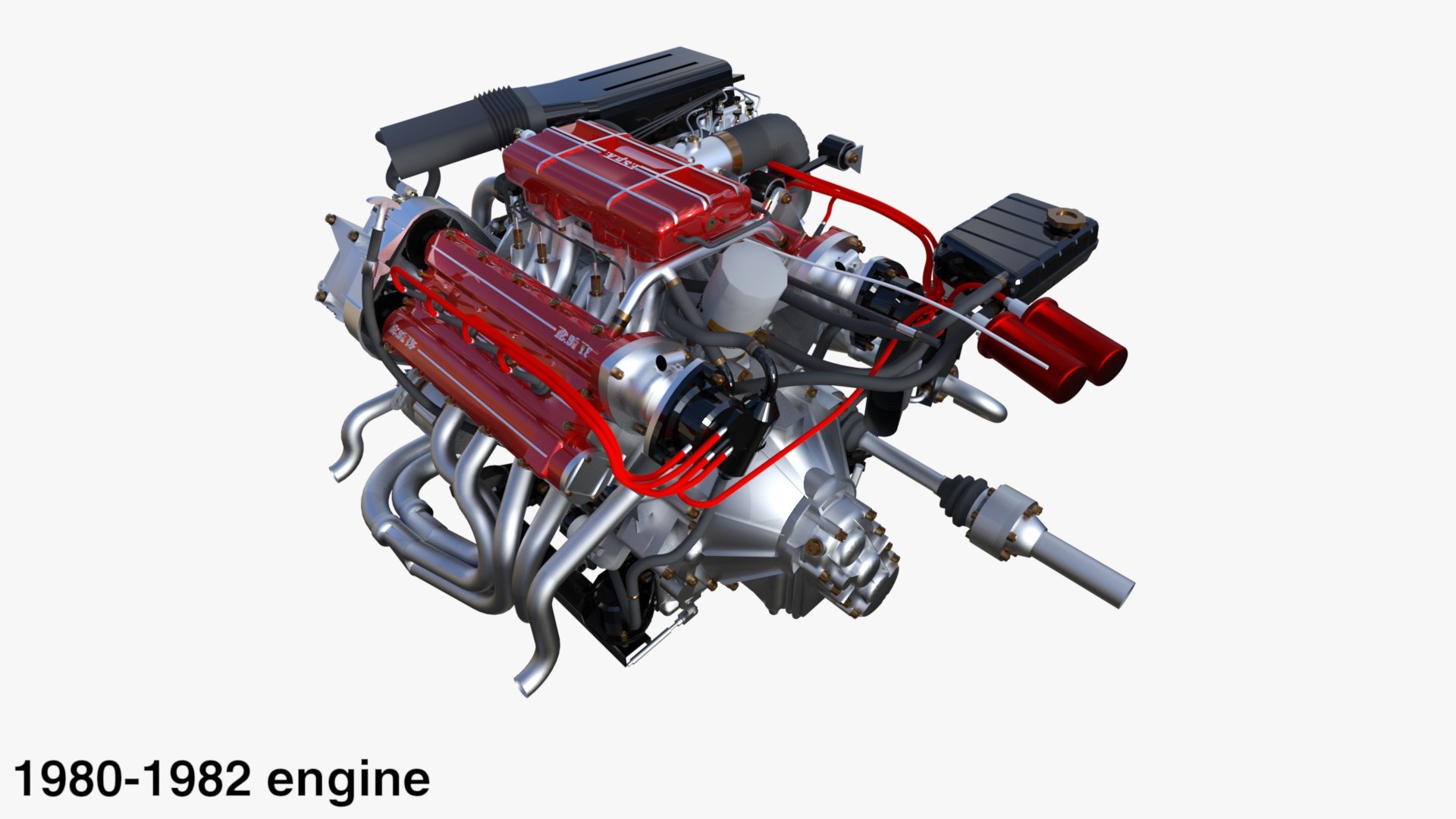 Italian V8 Engine And Internals Pack Model - TurboSquid 1867122