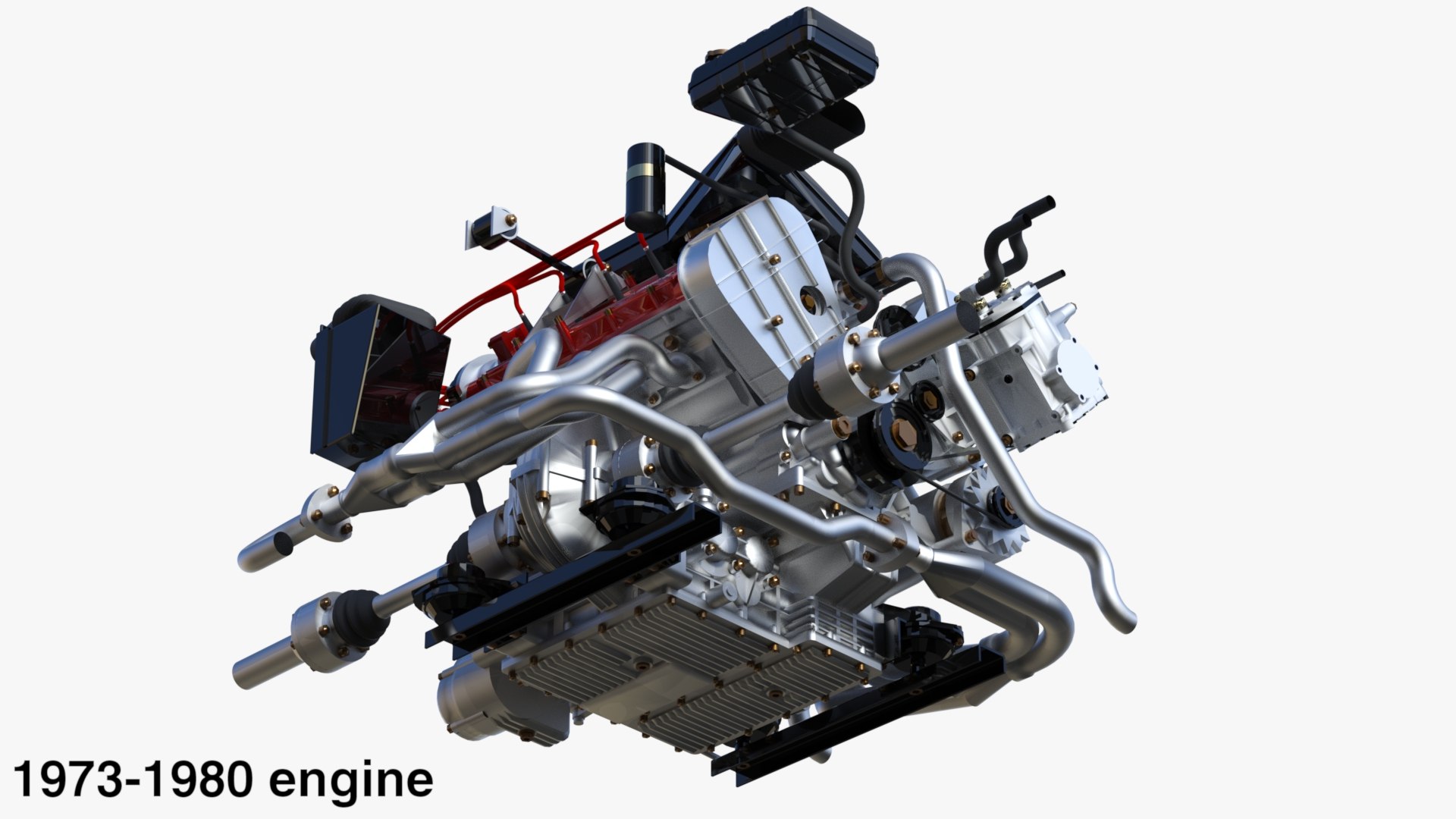 Italian V8 Engine And Internals Pack Model - TurboSquid 1867122