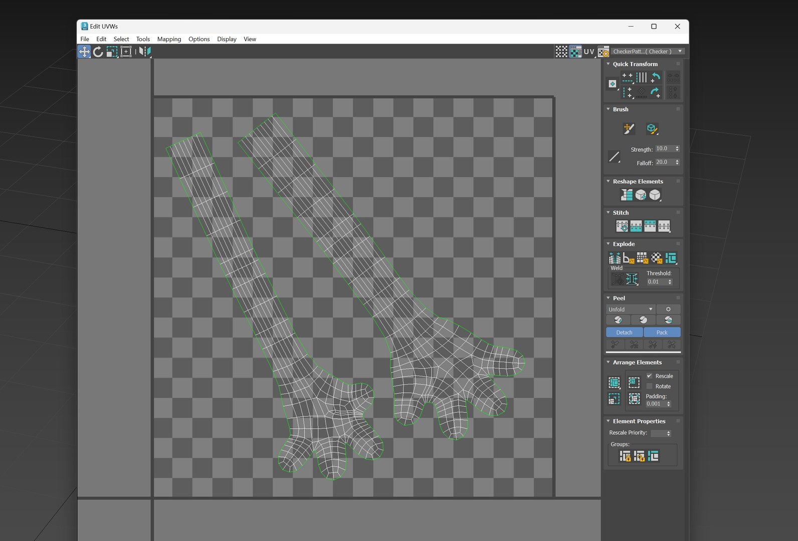 Arm 001 model - TurboSquid 2181618