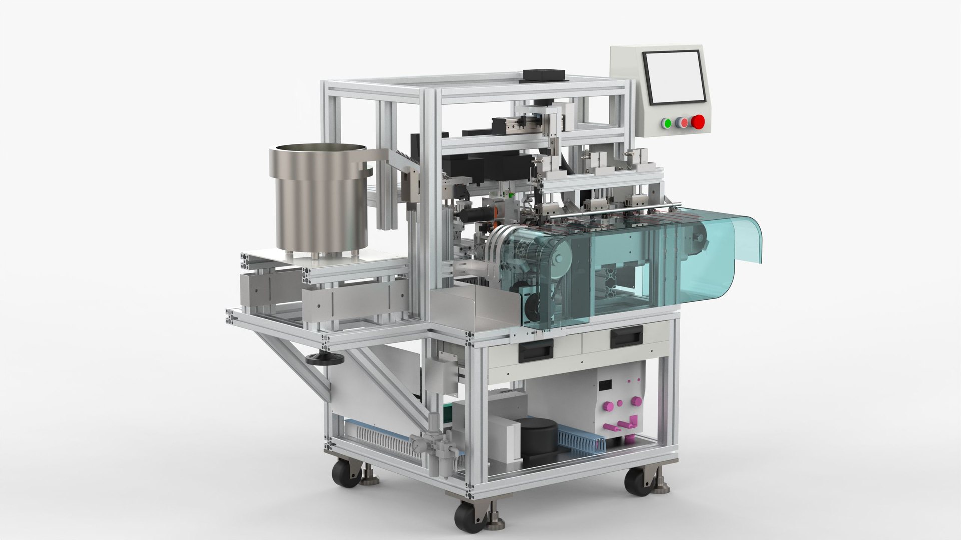 3D Automatic Headphone Cable Soldering Machine Model - TurboSquid 1955159