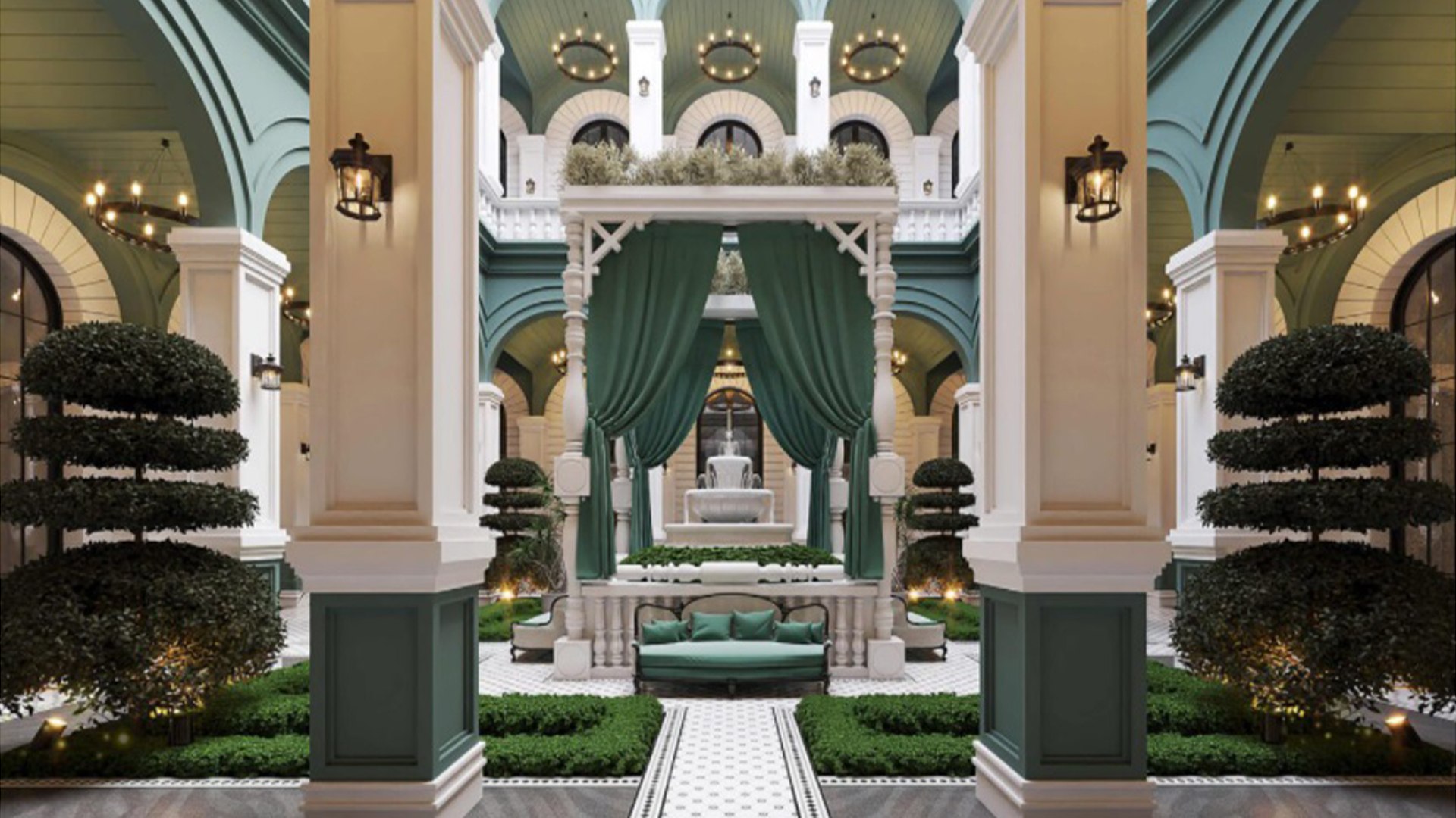 LUXURY HOTEL 3D Model - TurboSquid 1857844