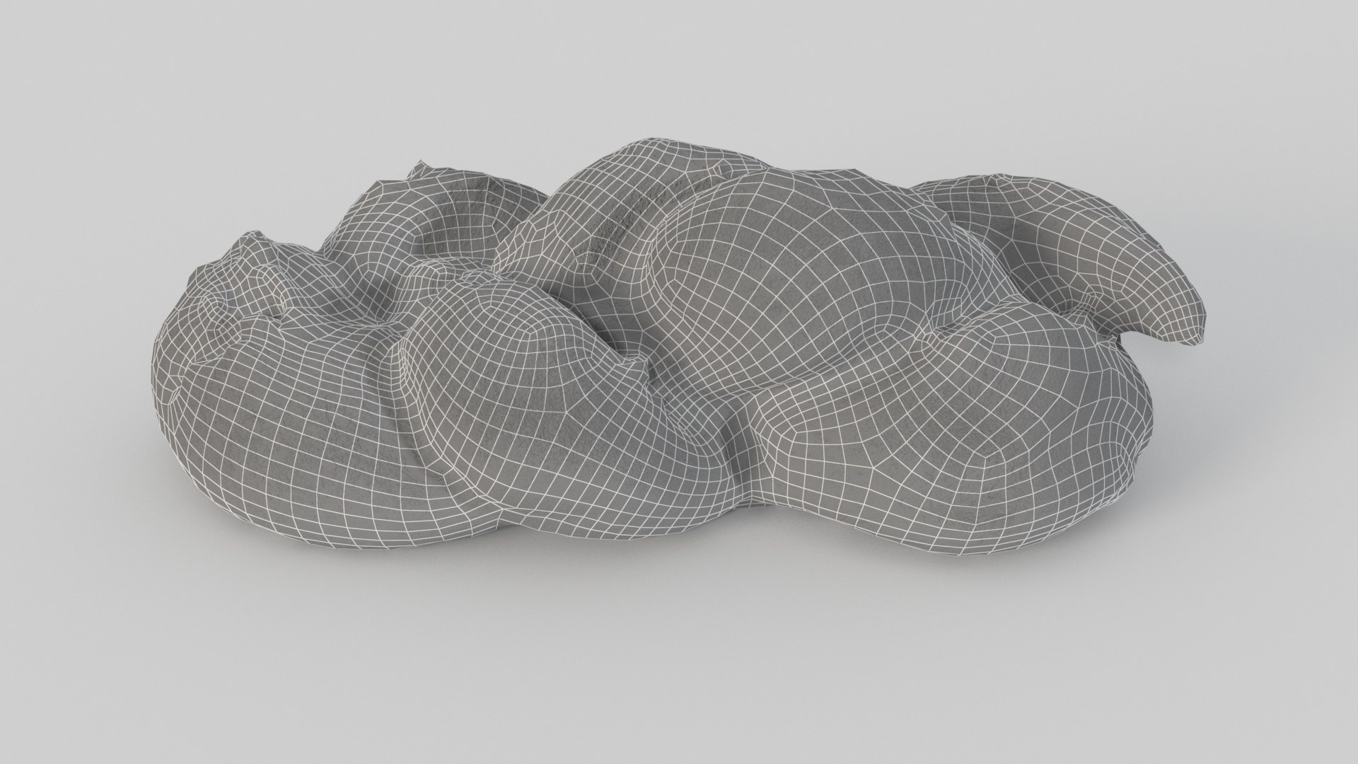 3D Challah Bread 01 model - TurboSquid 1720953
