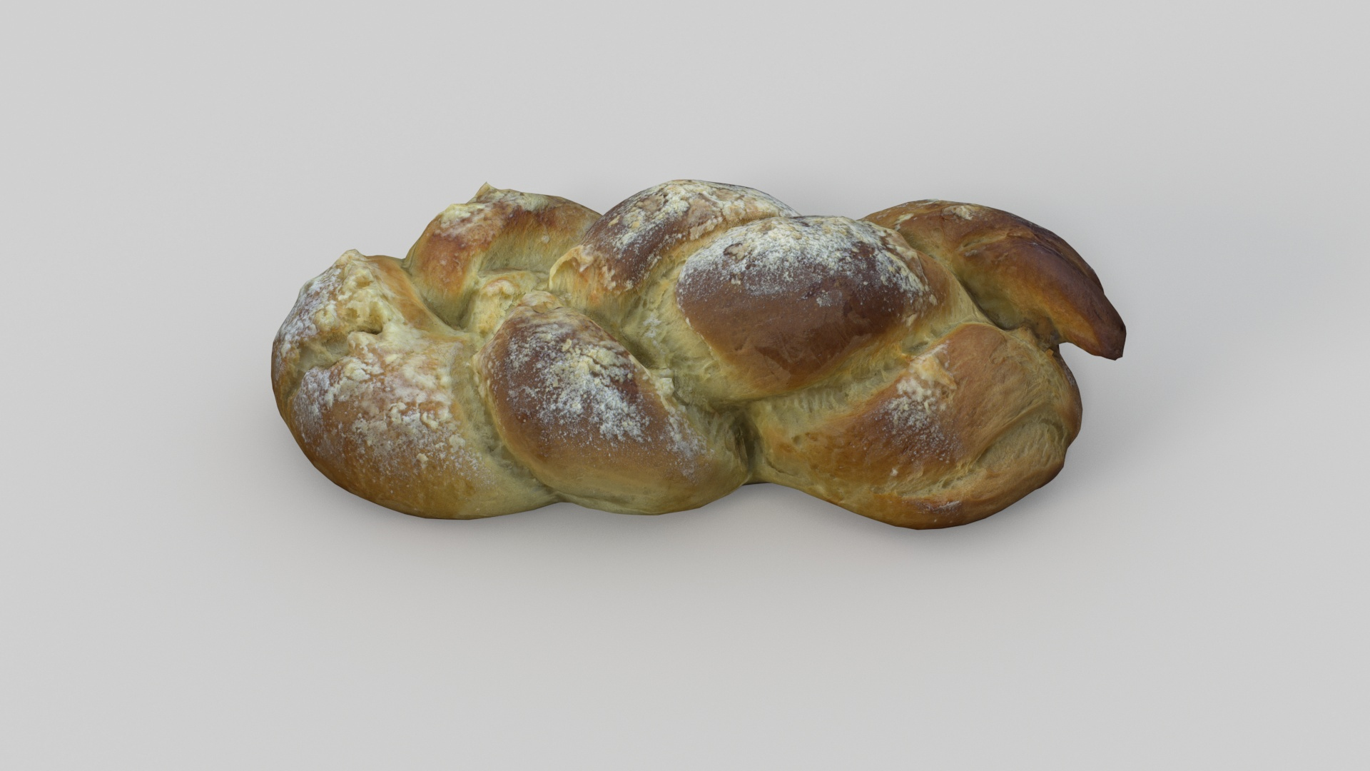 3D Challah Bread 01 model - TurboSquid 1720953