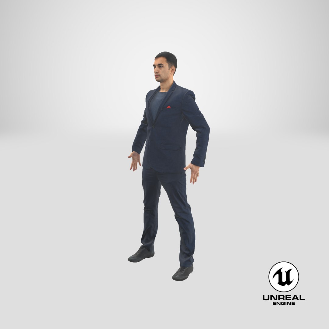 3D Kevin Business A Pose Model - TurboSquid 2034483