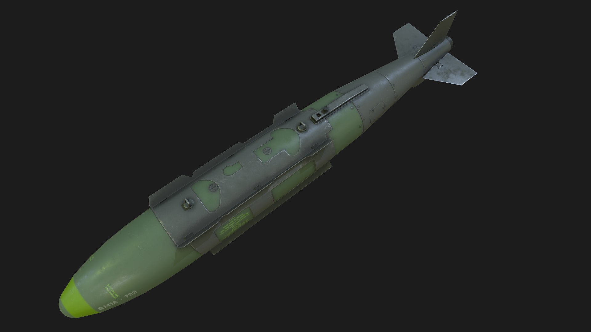 3D JDAM - MK-84 Model - TurboSquid 2382044