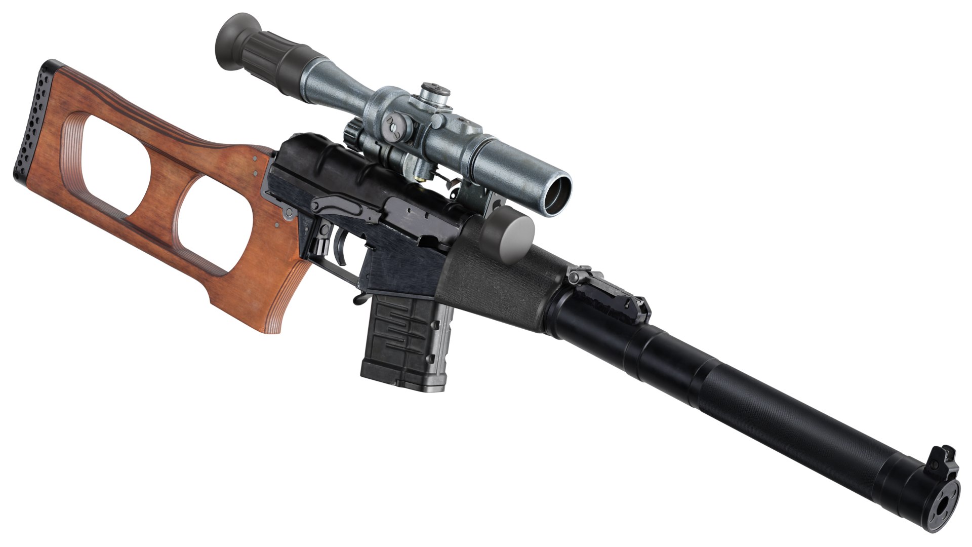 3D VSS Vintorez 01 B Model - TurboSquid 2249777