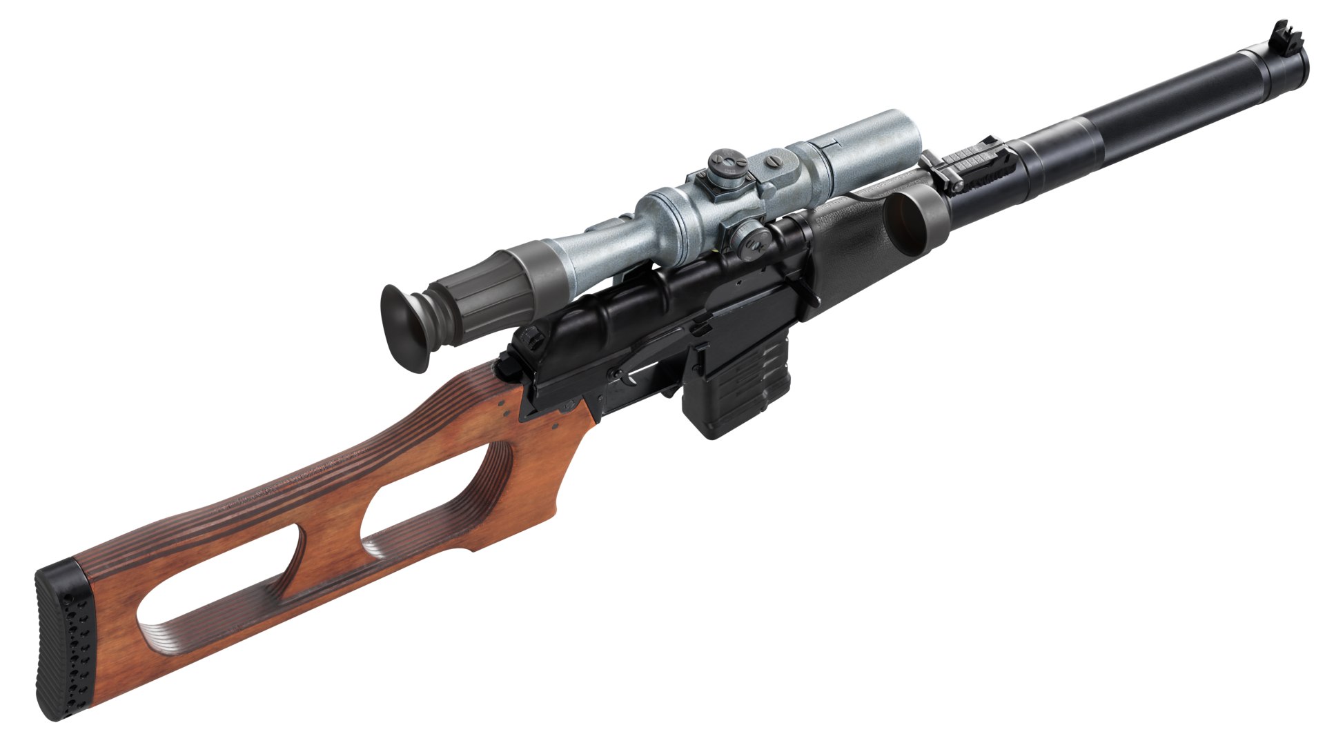 3D VSS Vintorez 01 B Model - TurboSquid 2249777