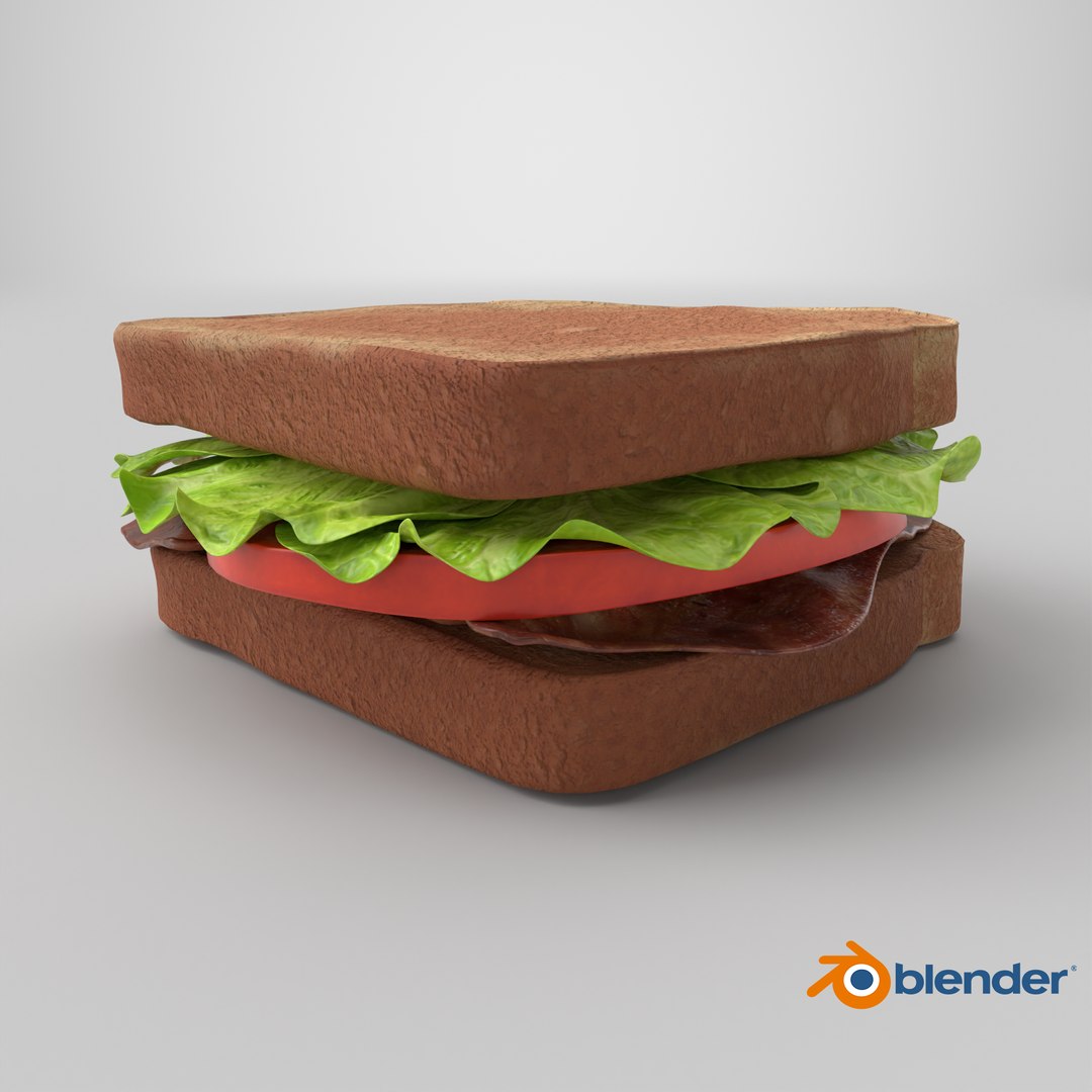 BLT Sandwich Model - TurboSquid 2128616