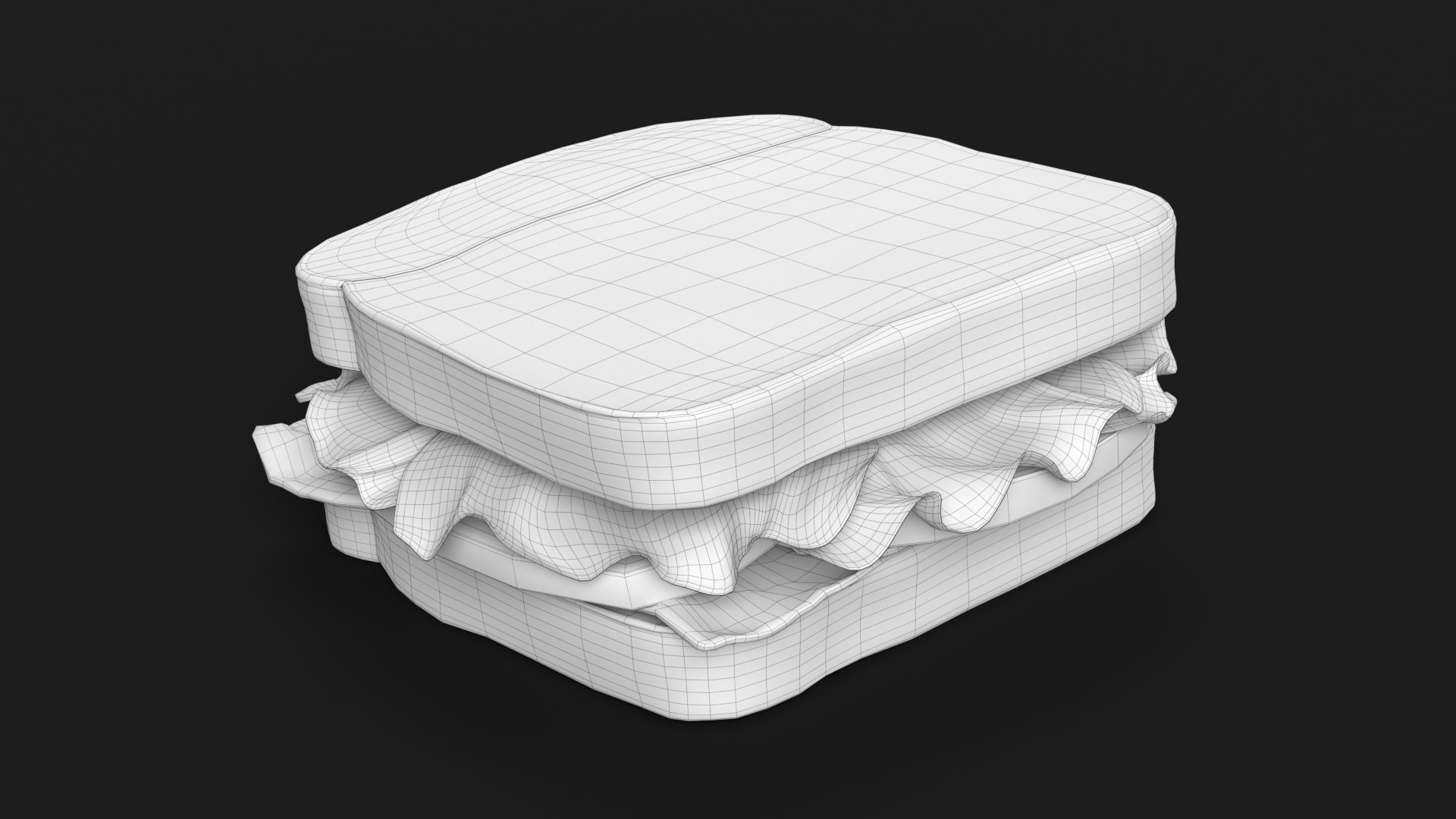 Blt Sandwich Model Turbosquid 2128616