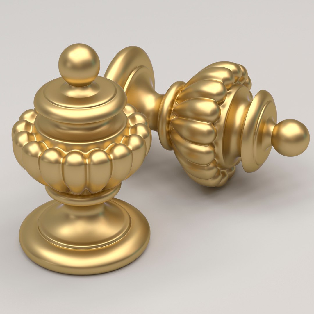 Carved Finial Model - TurboSquid 1571434